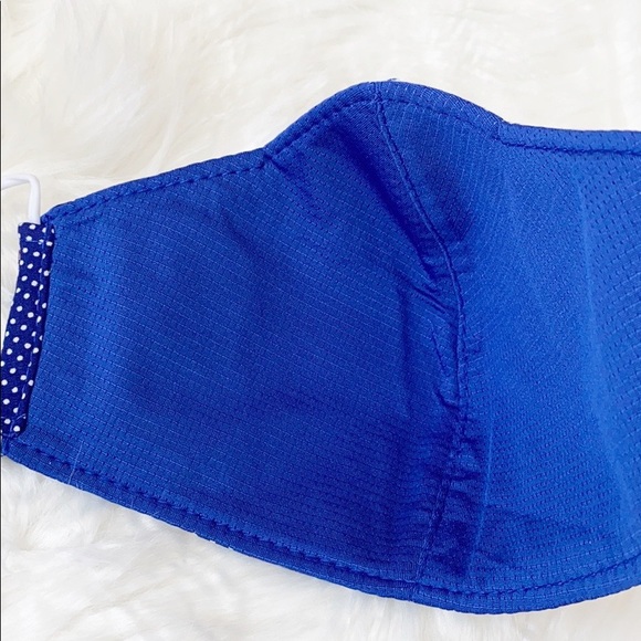 Accessories | Triple Layer Cloth Polka Dot Face Mask Reuseable | Poshmark